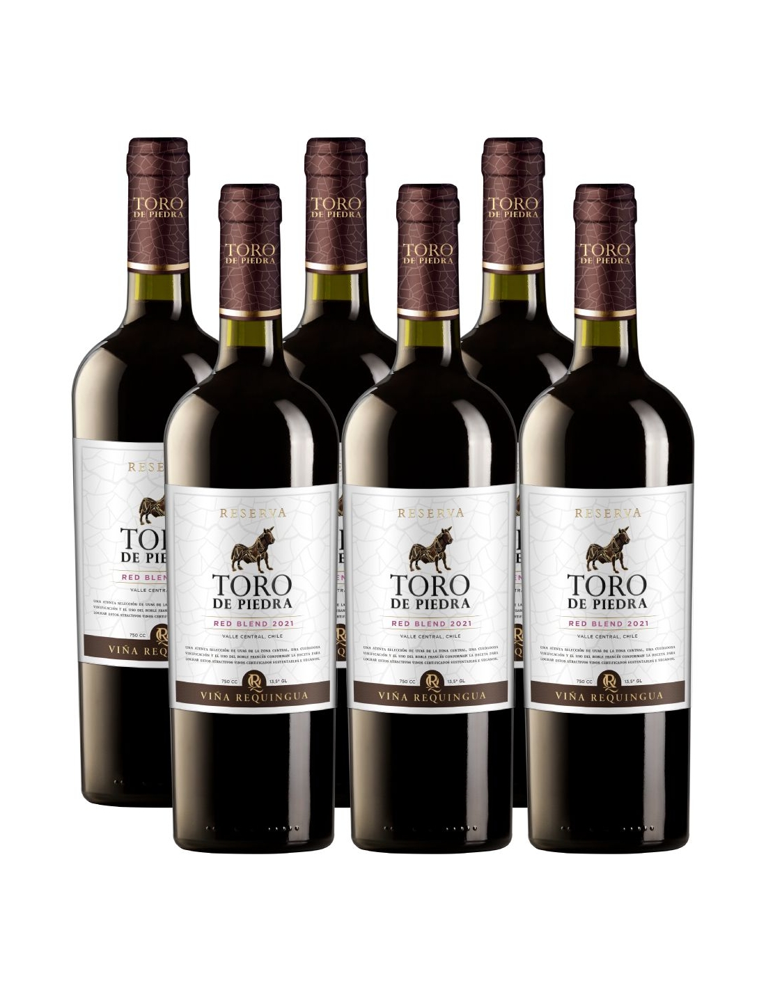Pack 6 Red Blend Reserva, Toro de Piedra en Oferta!